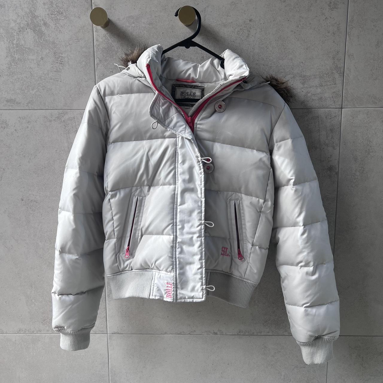 Woman’s vintage 80s puffer jacket, with detachable... | Depop