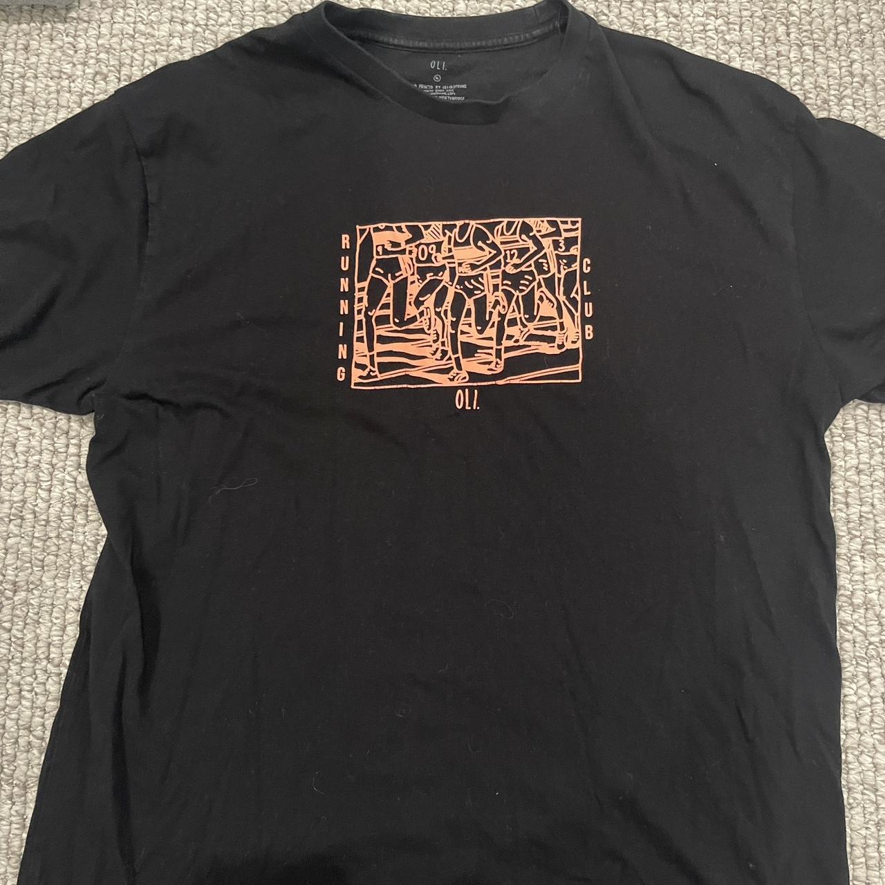 oli clothing black tshirt size XL - Depop