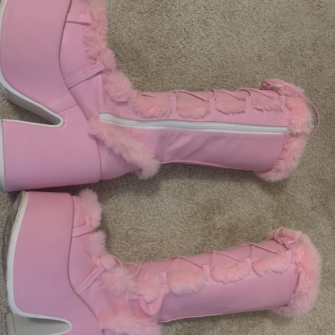 Pink camel 11 Demonia’s in great condition. The... - Depop