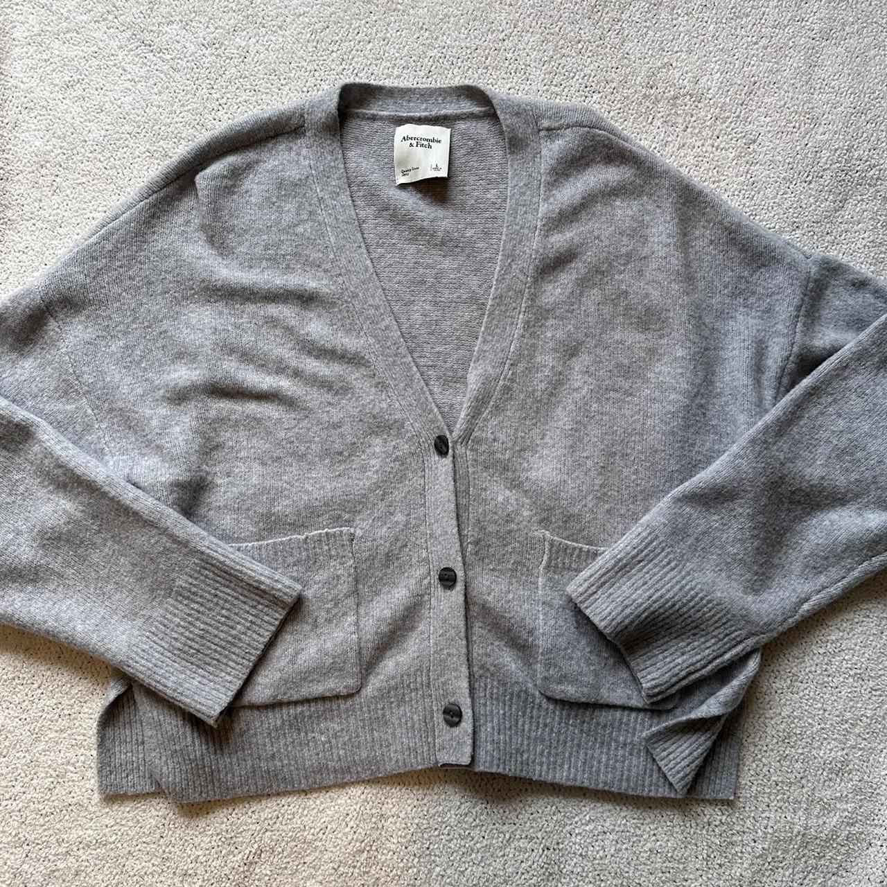 Abercrombie & Fitch cardigan Size women’s large... - Depop