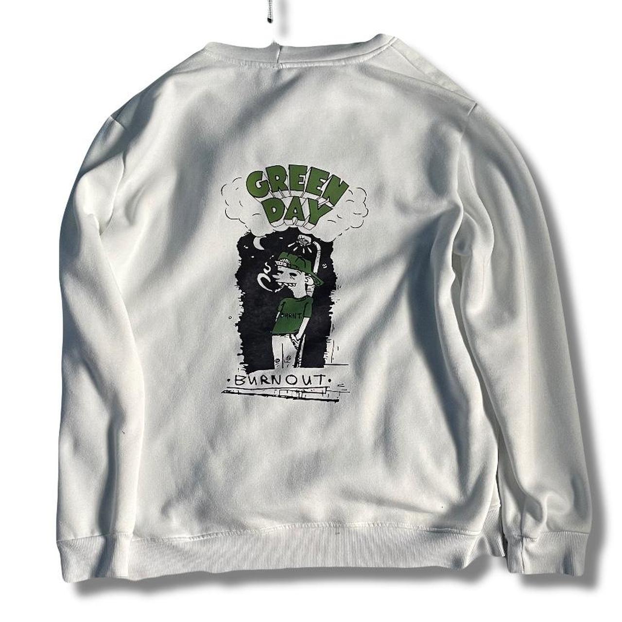 Green Day hoodie - Depop