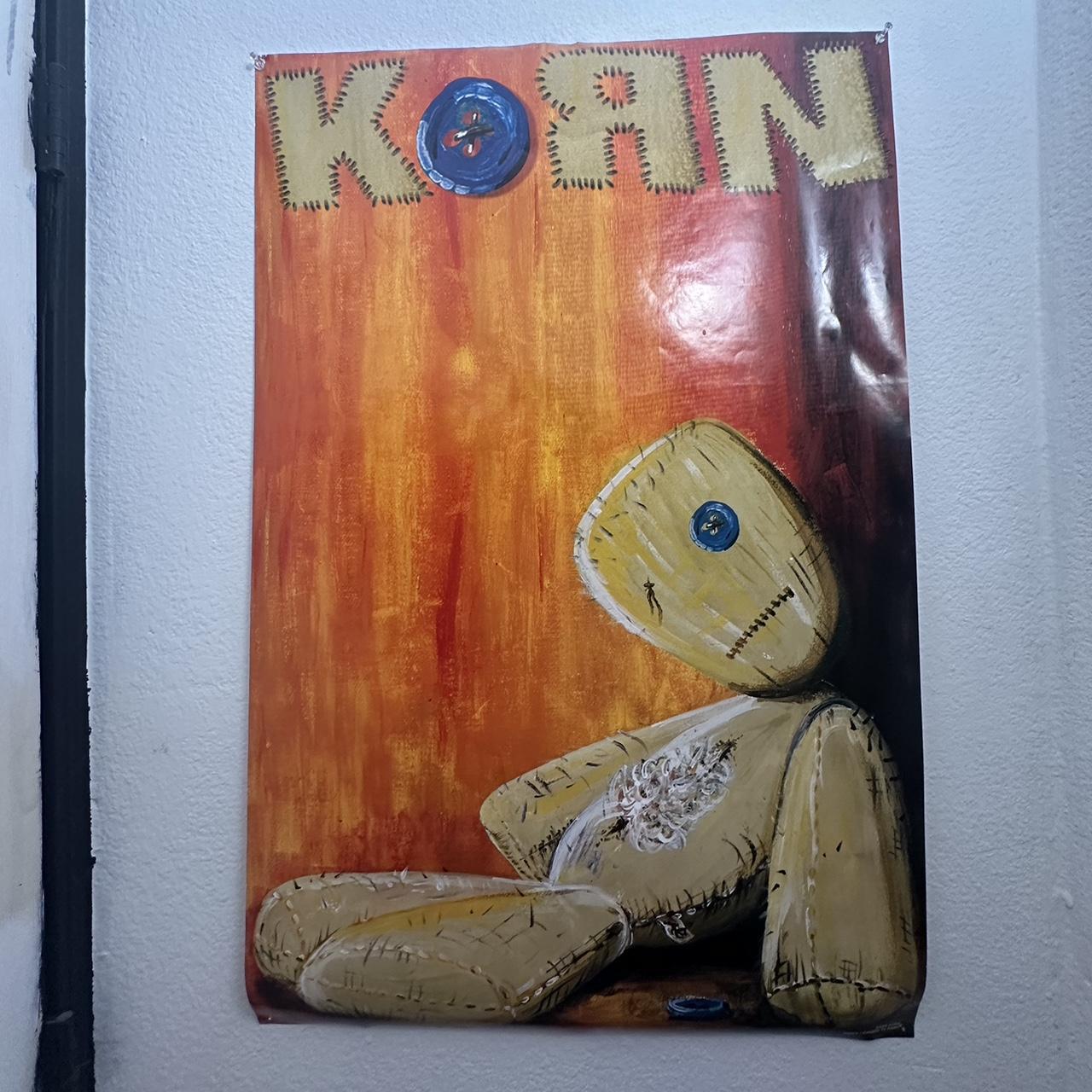 Original 2000s Korn issues poster only selling bc i... - Depop