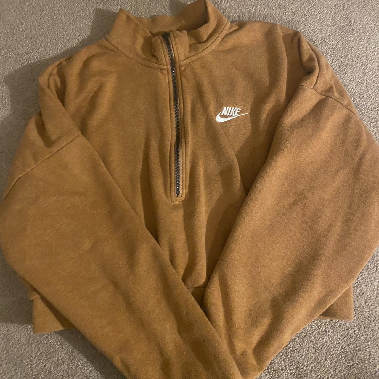 Nike quarter zip -worn a few times, still in good... - Depop