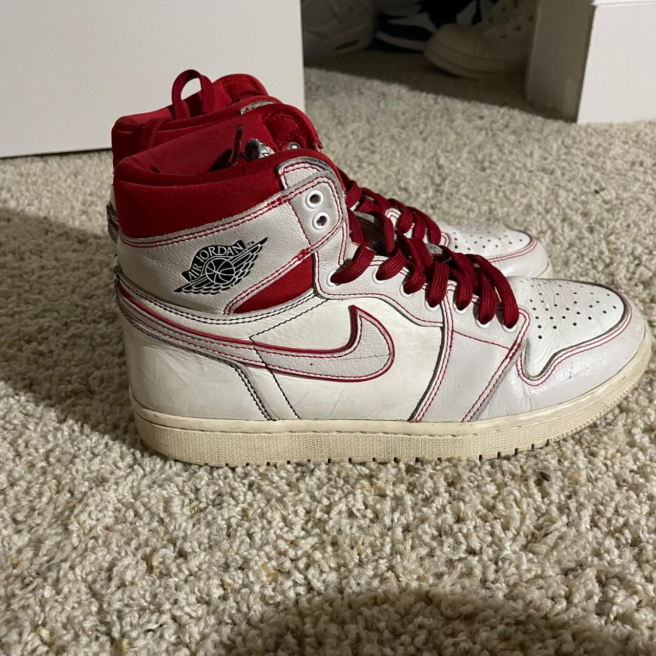 Air Jordan 1 phantom white authentic size 9... - Depop