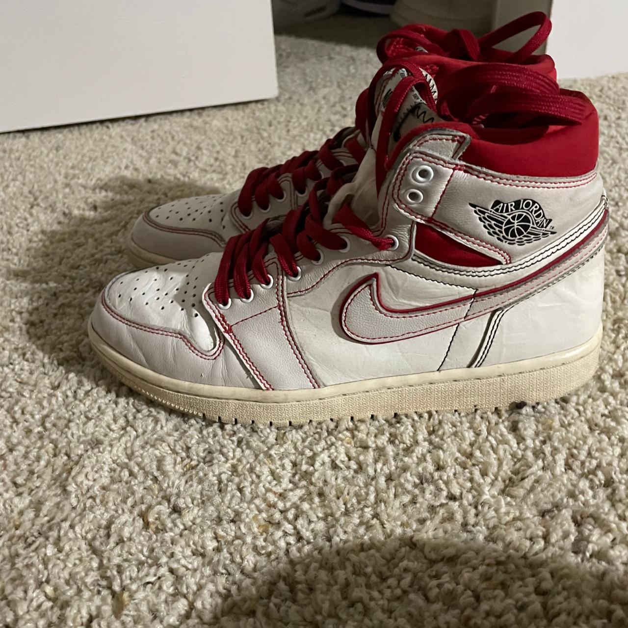 Air Jordan 1 phantom white authentic size 9... - Depop