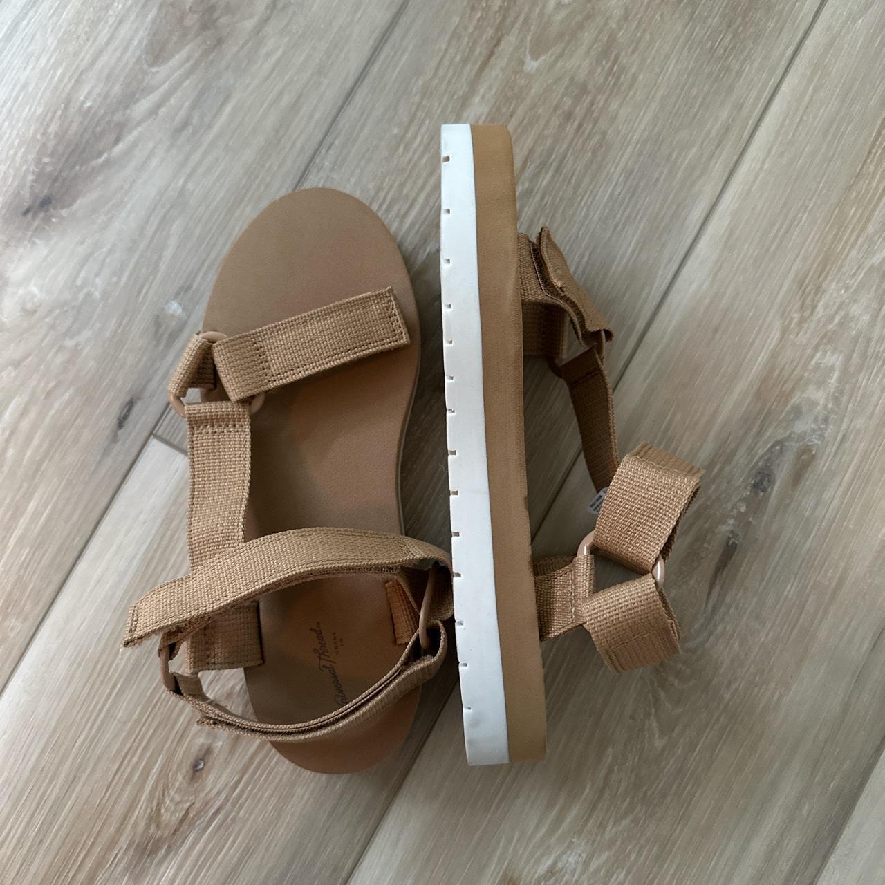 Like new universal thread sandals. - Depop
