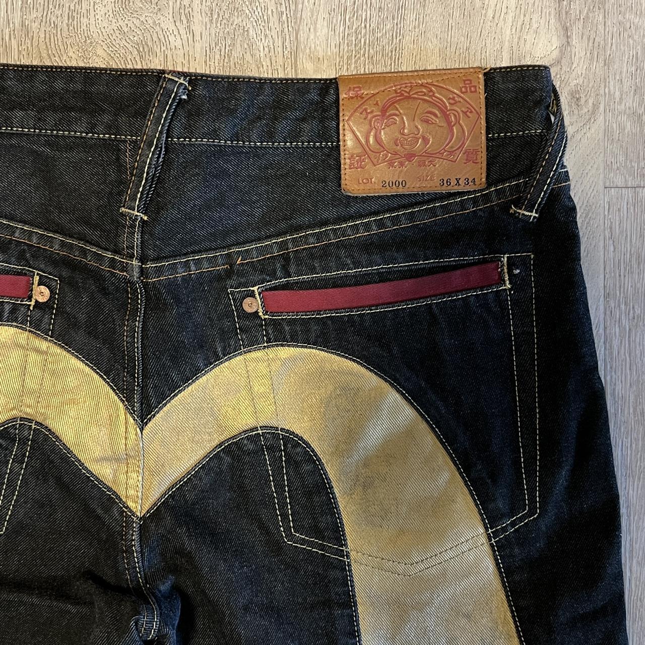 Evisu Jeans Size 36 x 34 For all the fashion peeps... - Depop