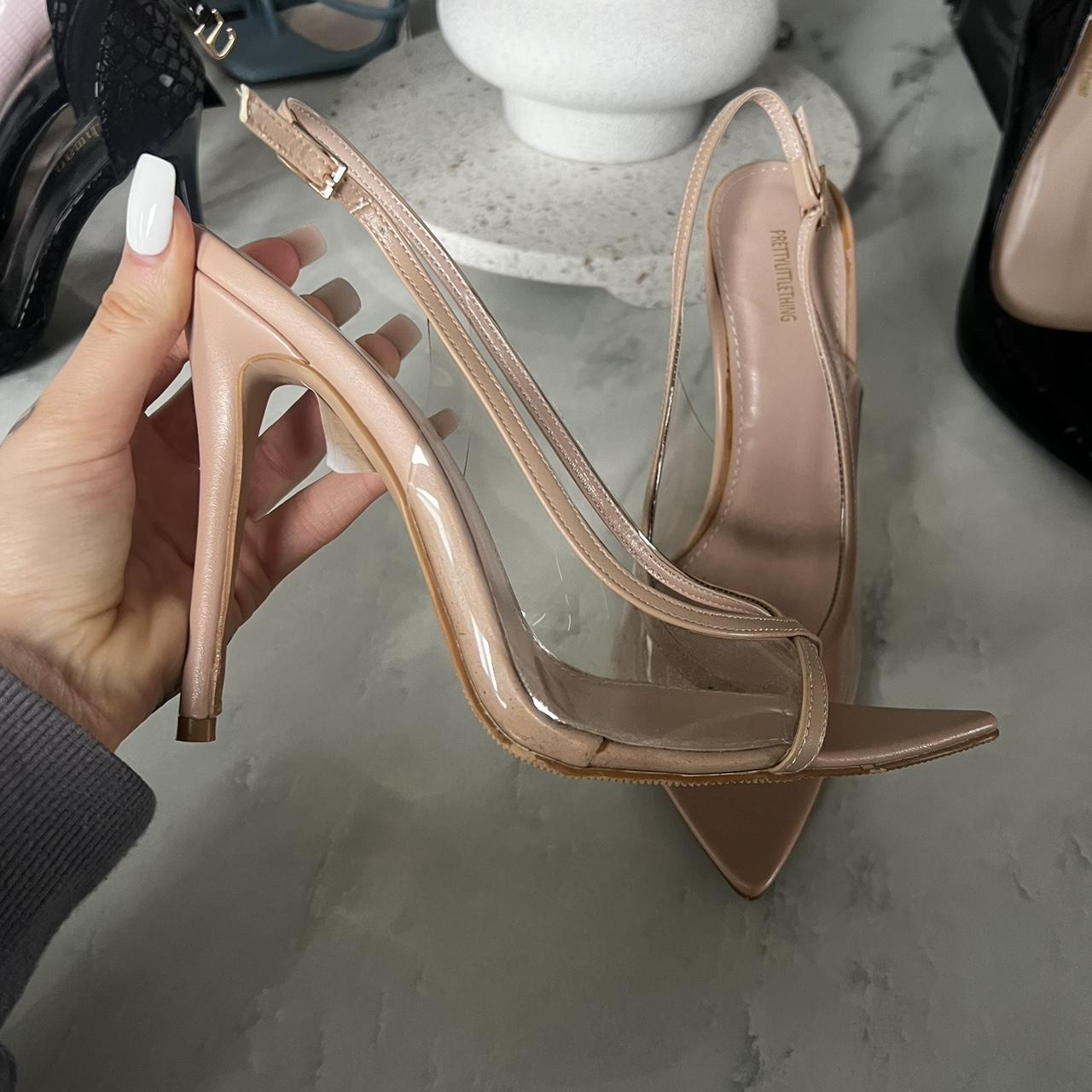 PLT heels size 6 never worn - Depop