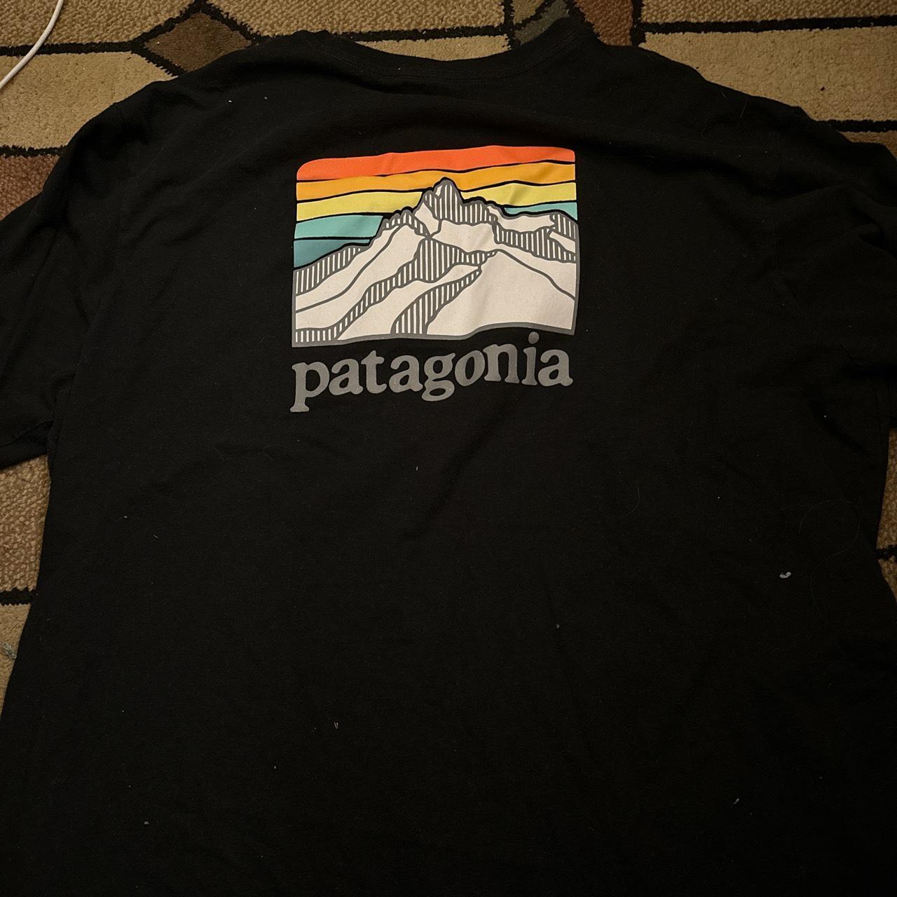 Patagonia graphic tee - Depop