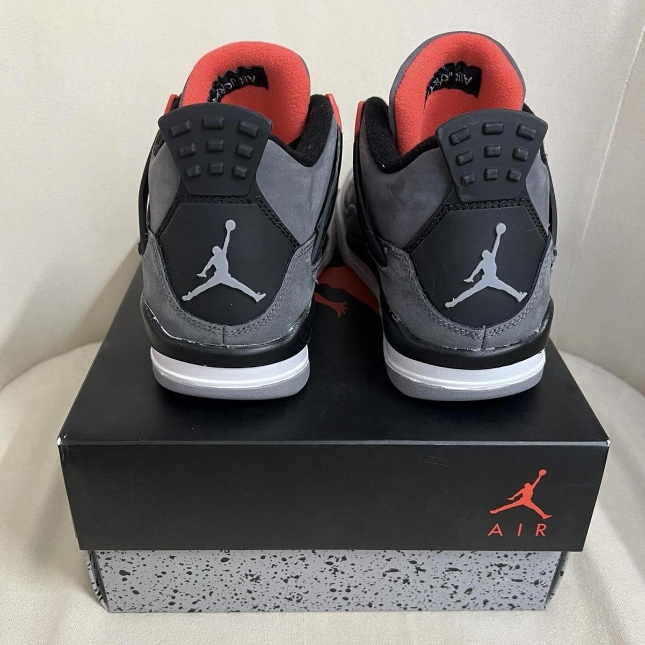 Nike Air Jordan 4 Red Infrared - bought off... - Depop