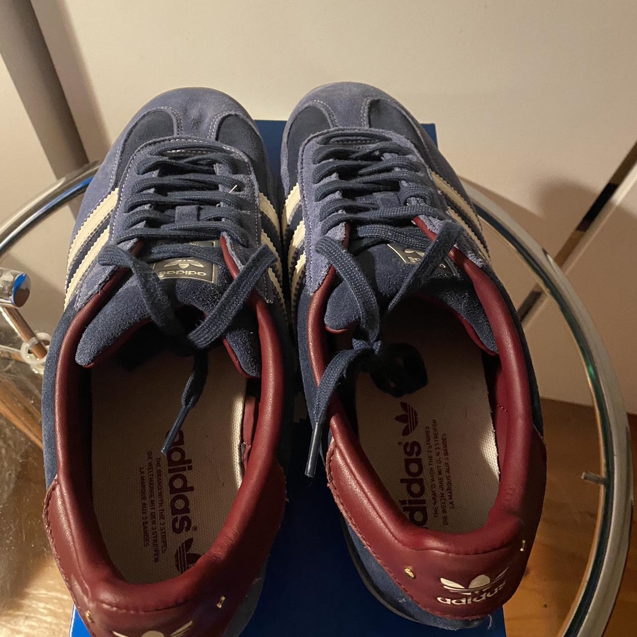 Adidas Gazelle Indoor “Crew Navy Burgundy” Size US... - Depop