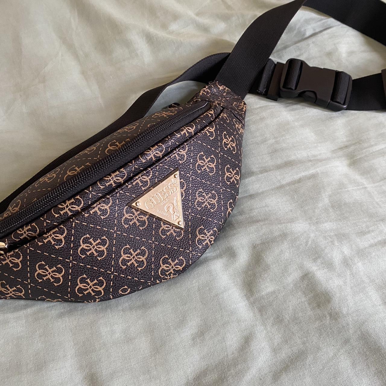 Guess side/bum bag worn once or twice og price... - Depop