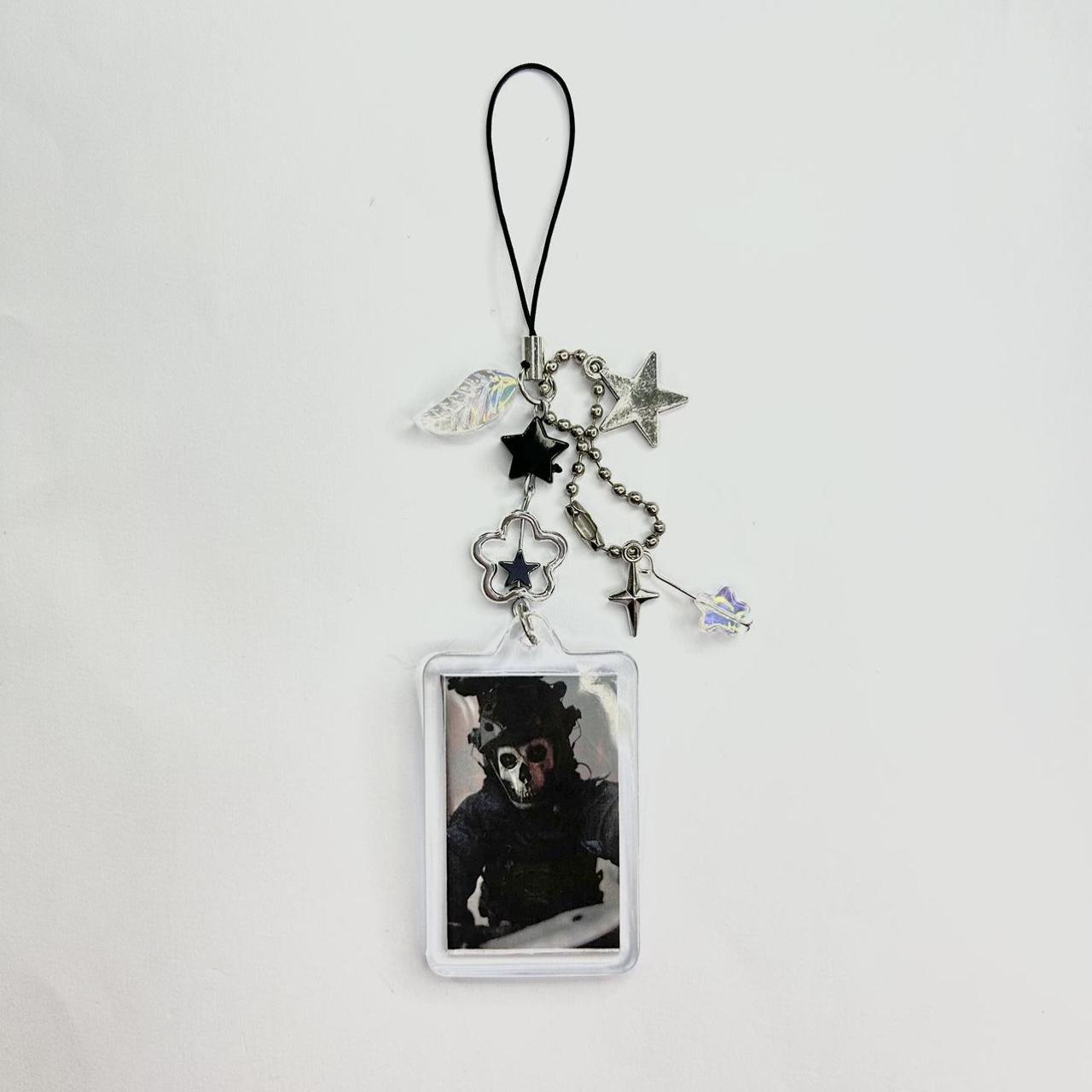 simon ‘ghost’ riley phonecharm, from call of duty !... - Depop