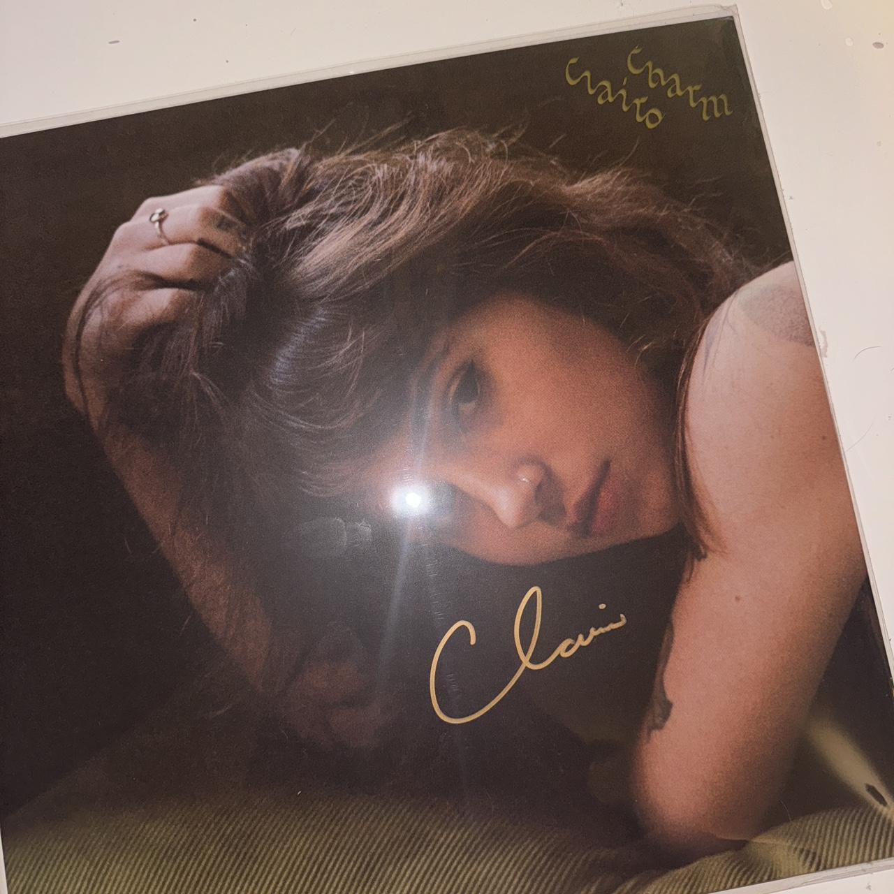 signed clairo charm vinyl bought in rough trade in... - Depop