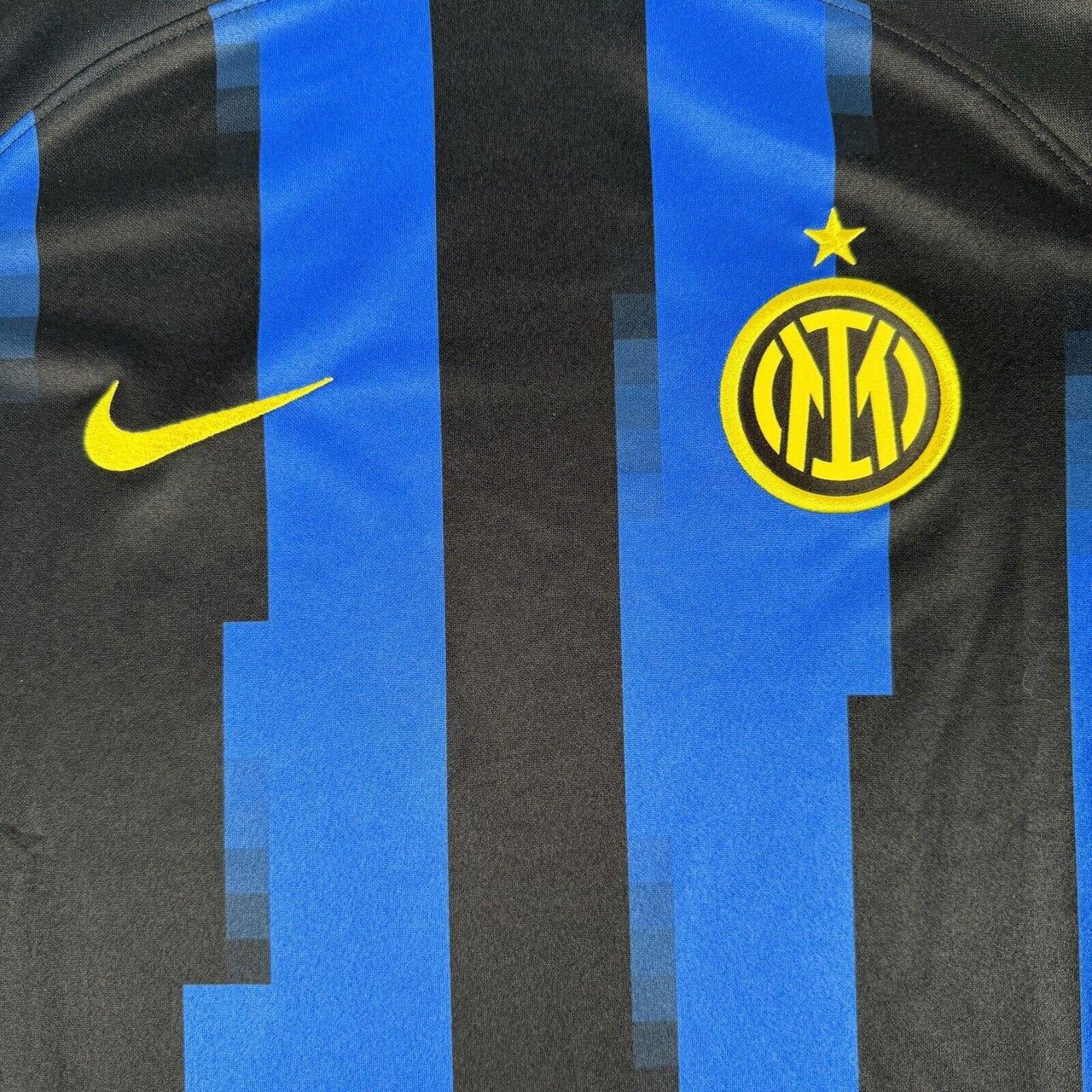 Inter Milan 2023/2024 Home Football Shirt Excellent... - Depop