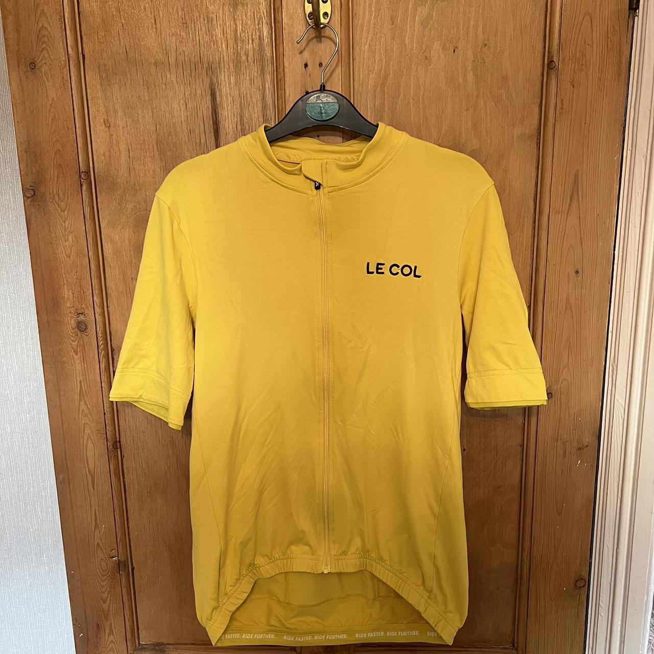 Le Col pro jersey yellow XL Only worn a couple of... - Depop