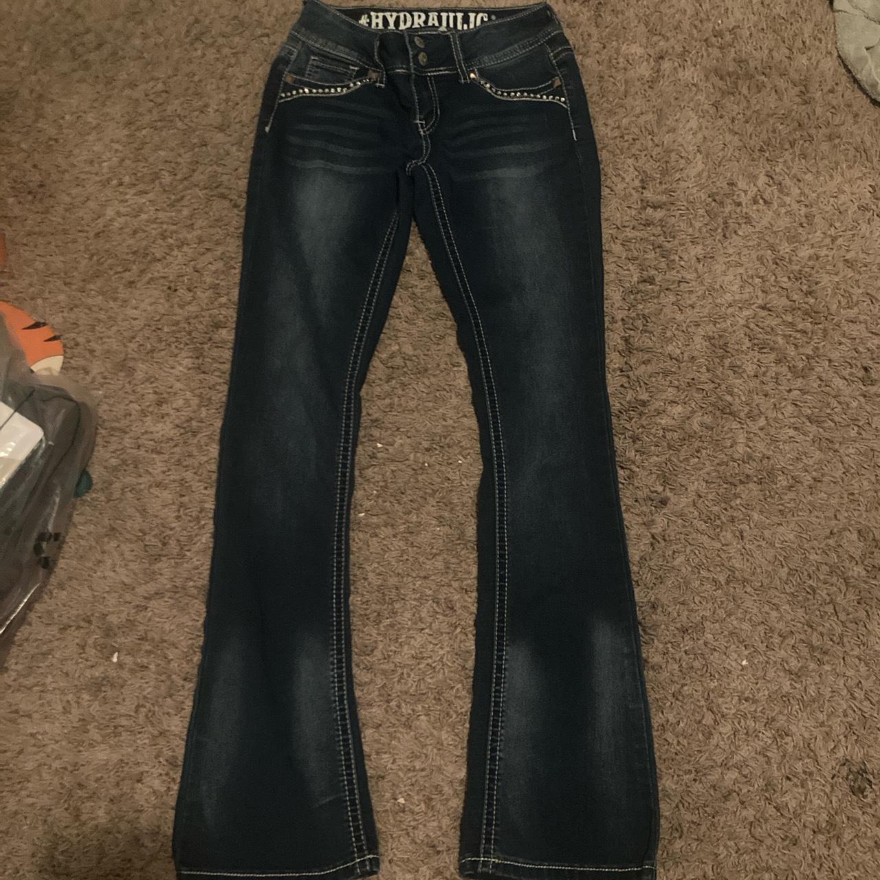 Hydraulic Low Rise 2000s bootcut jeans SIZE... - Depop