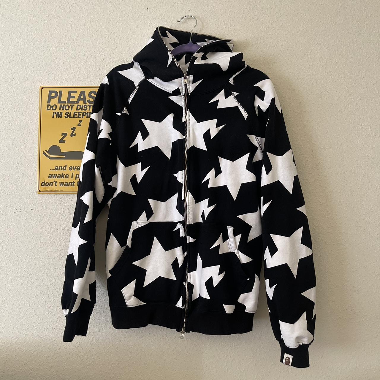 2008 bape star zip up🔥⭐️ sold for 450+ on grailed &... - Depop