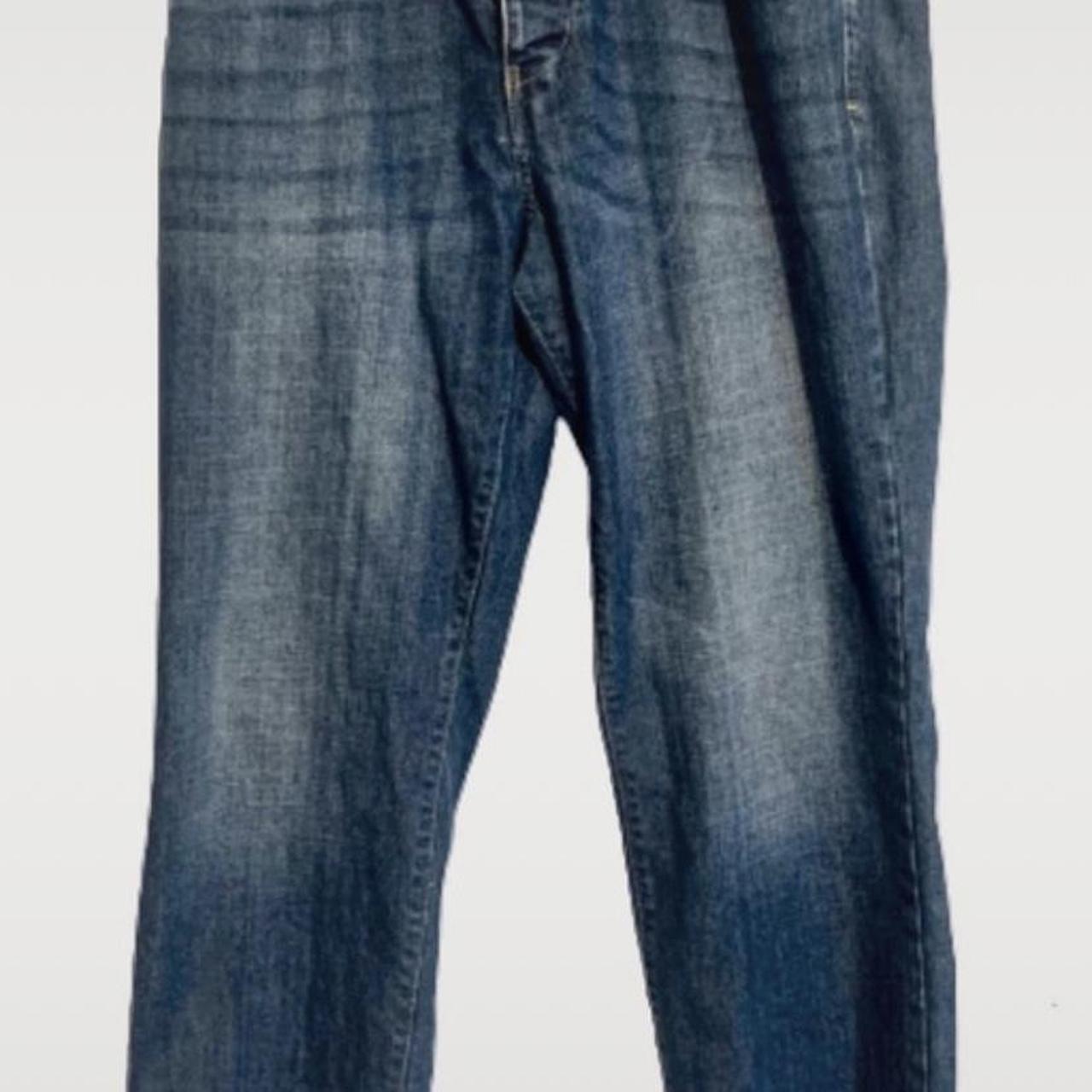 Blue Denim Washed Rocha John Rocha Regular Fit... - Depop