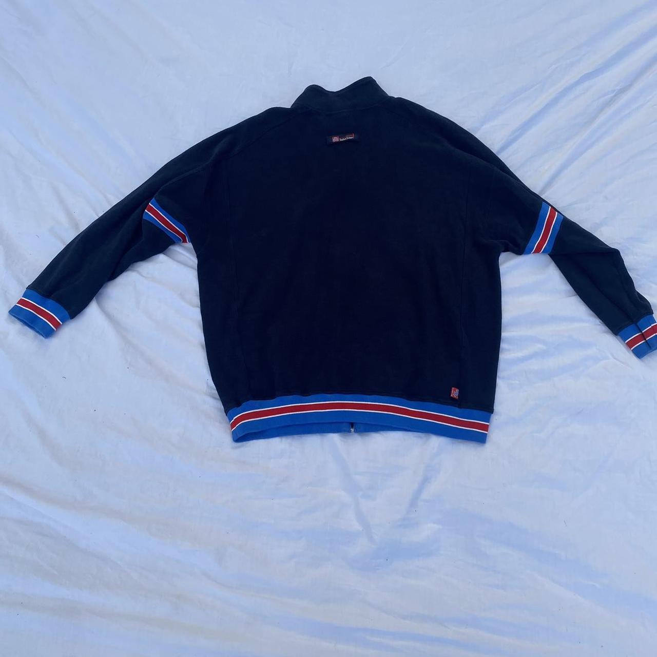 Super sick Akademik Stadium Track top, patchwork is... - Depop