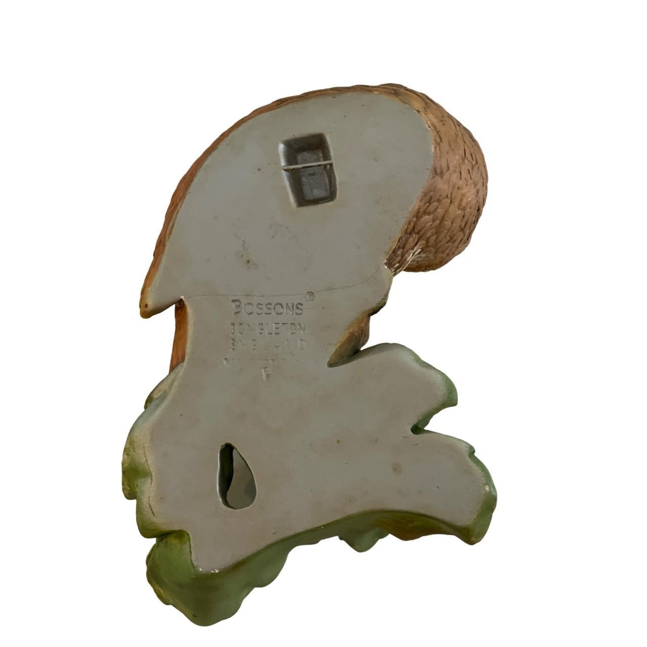 Bossons Chalkware Owl Owlet number 57 Wall Hanging... - Depop