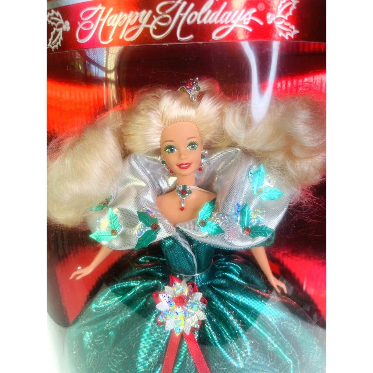 Vintage Barbie Doll 1995 Happy Holidays Special... - Depop