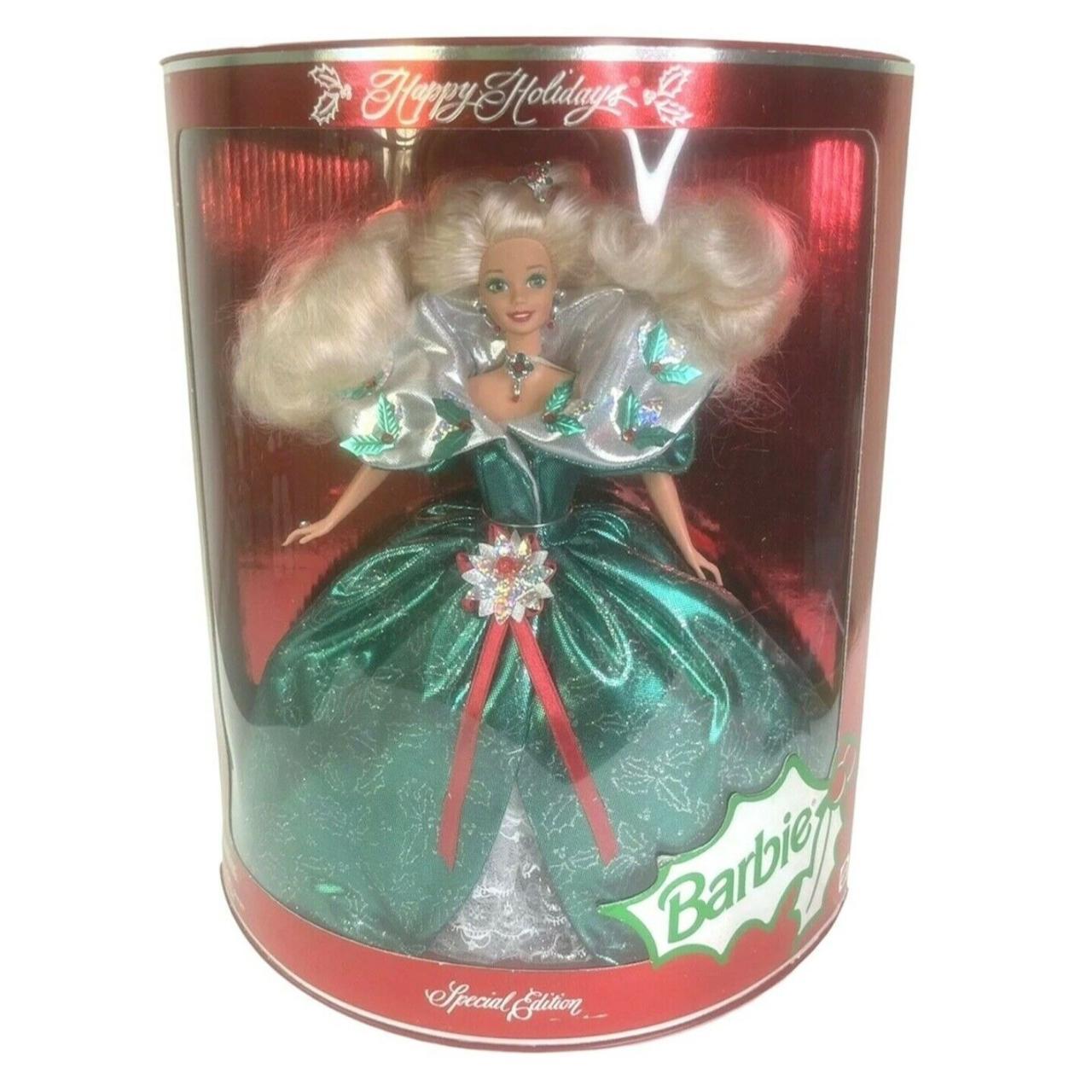Vintage Barbie Doll 1995 Happy Holidays Special... - Depop