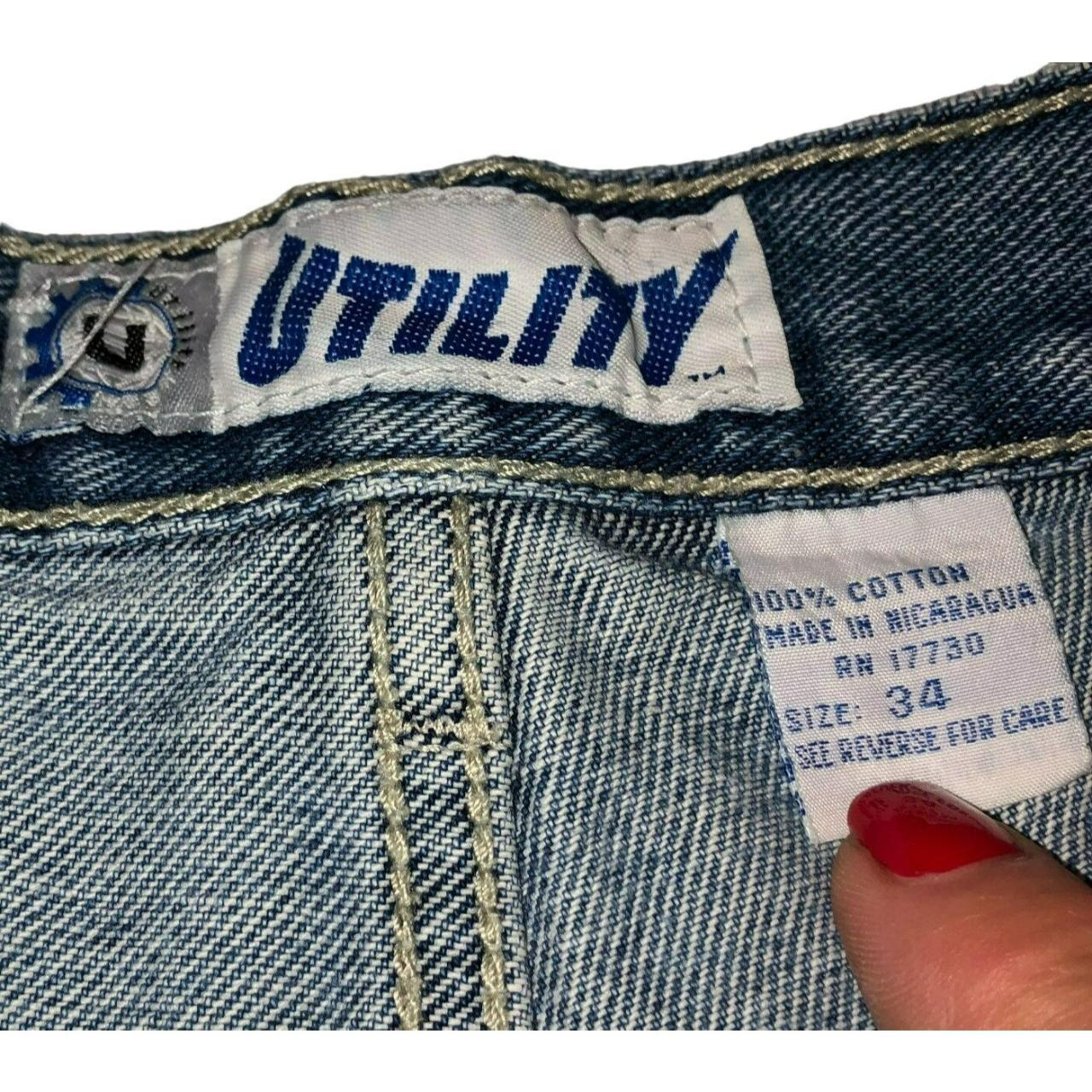 Utility Men's Blue Shorts | Depop