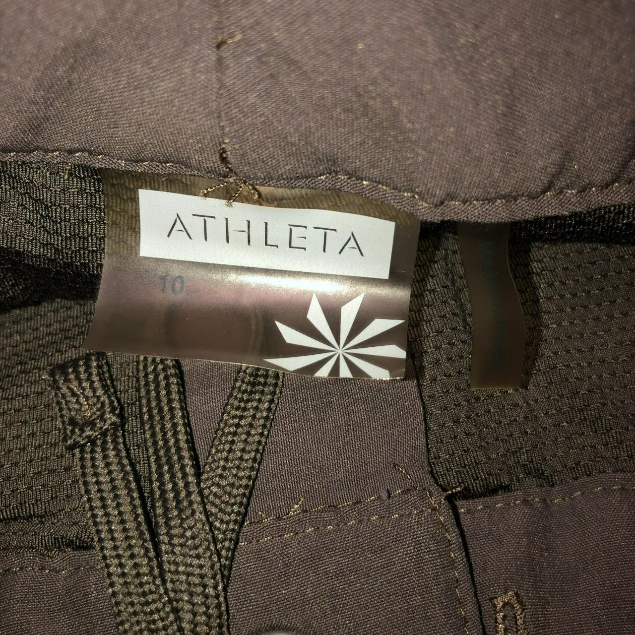 ATHLETA DIPPER SKIRT SKORTS SIZE 10 GRAY BROWN GOLF... - Depop