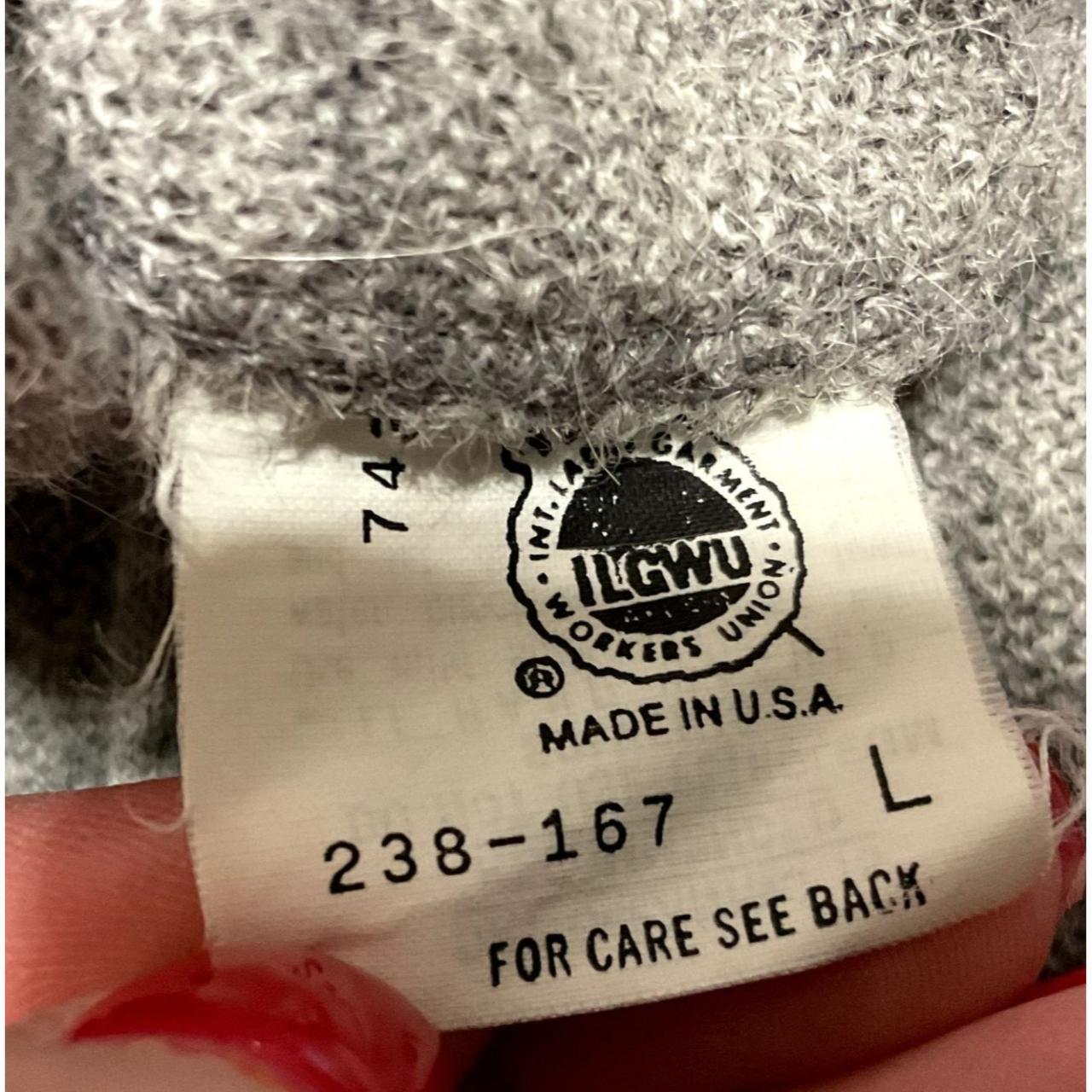 VINTAGE 60s ROBERT BRUCE CARDIGAN SZ L GRAY ARNOLD... - Depop