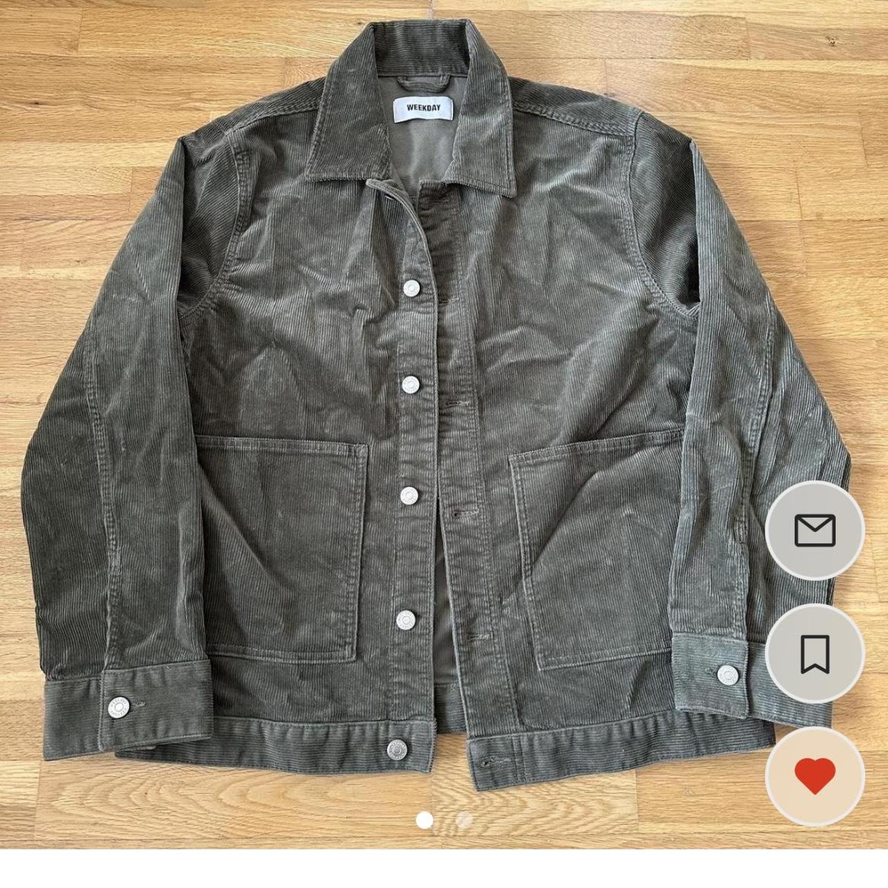 Weekday Men's Green Jacket | Depop