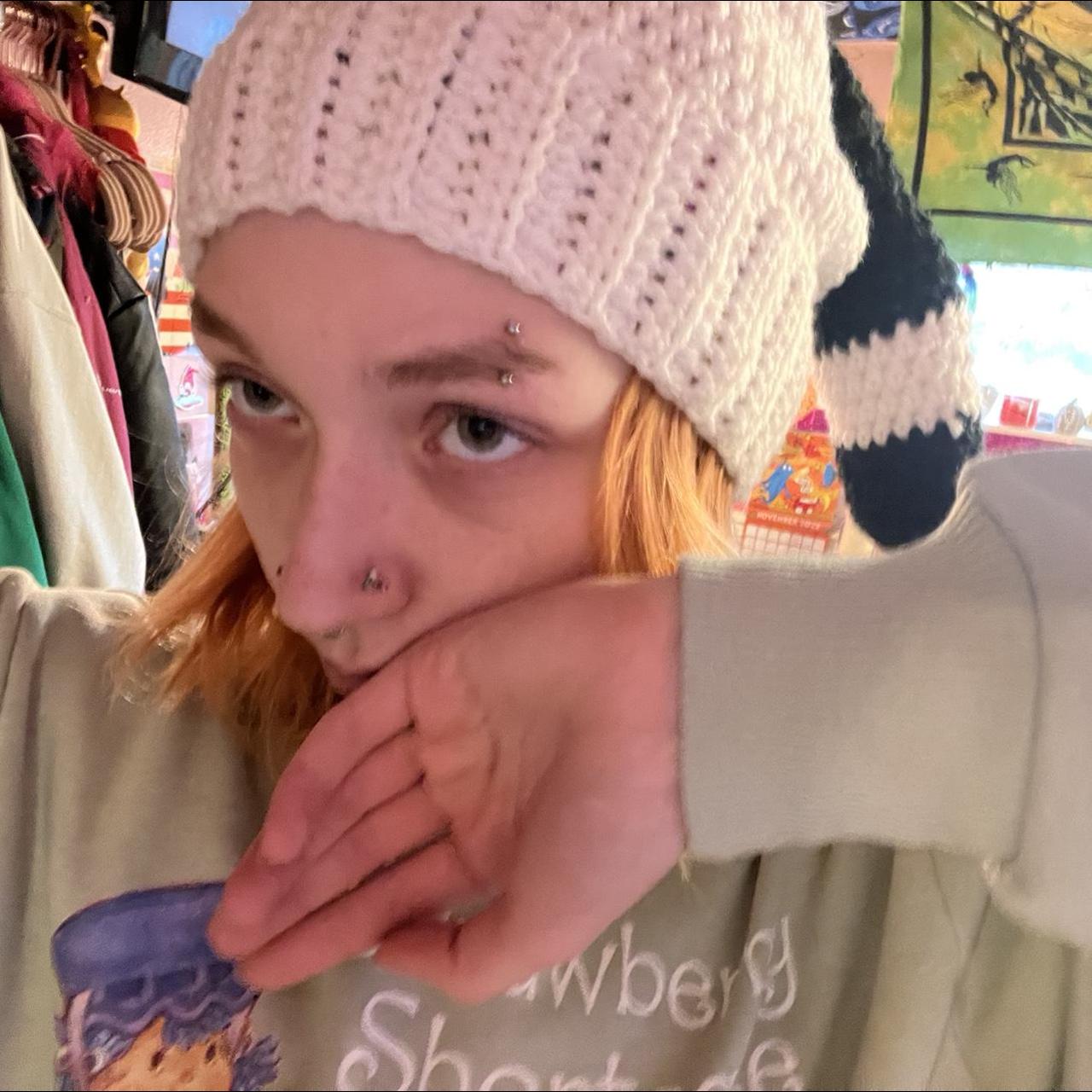 Handmade Sincerity is scary beanie. #The1975... - Depop