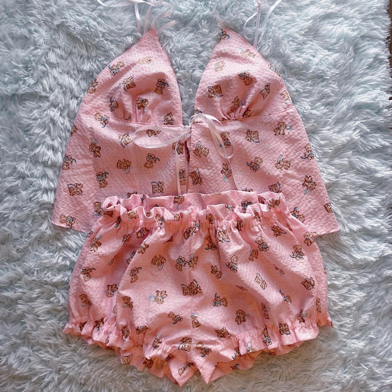Handmade vintage bloomer set. Size M/L. Vintage... - Depop