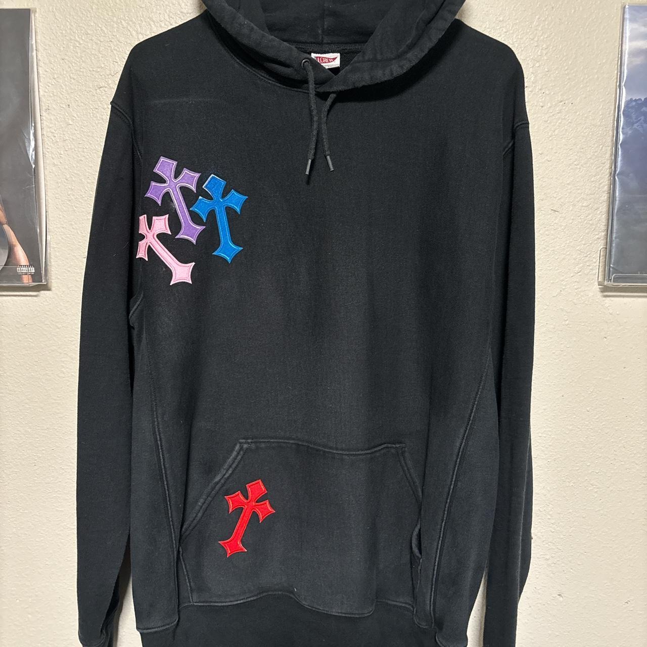 Custom cross hoodie Can do personalized cross... - Depop