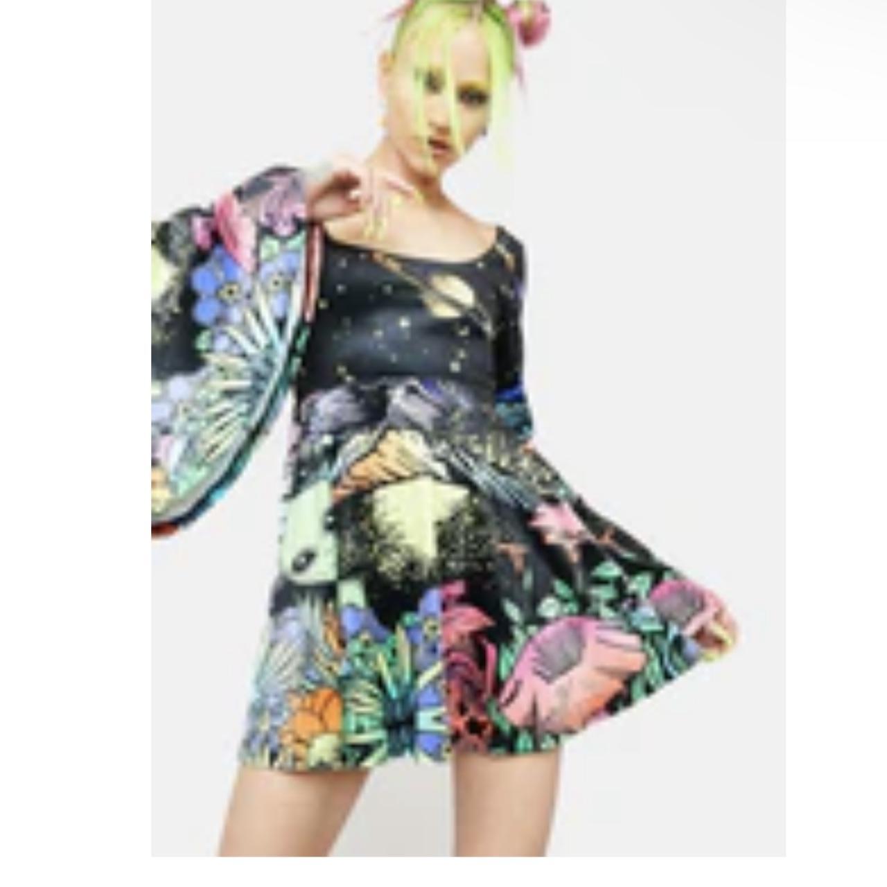 Alien dress only worn once from dolls kill - Depop