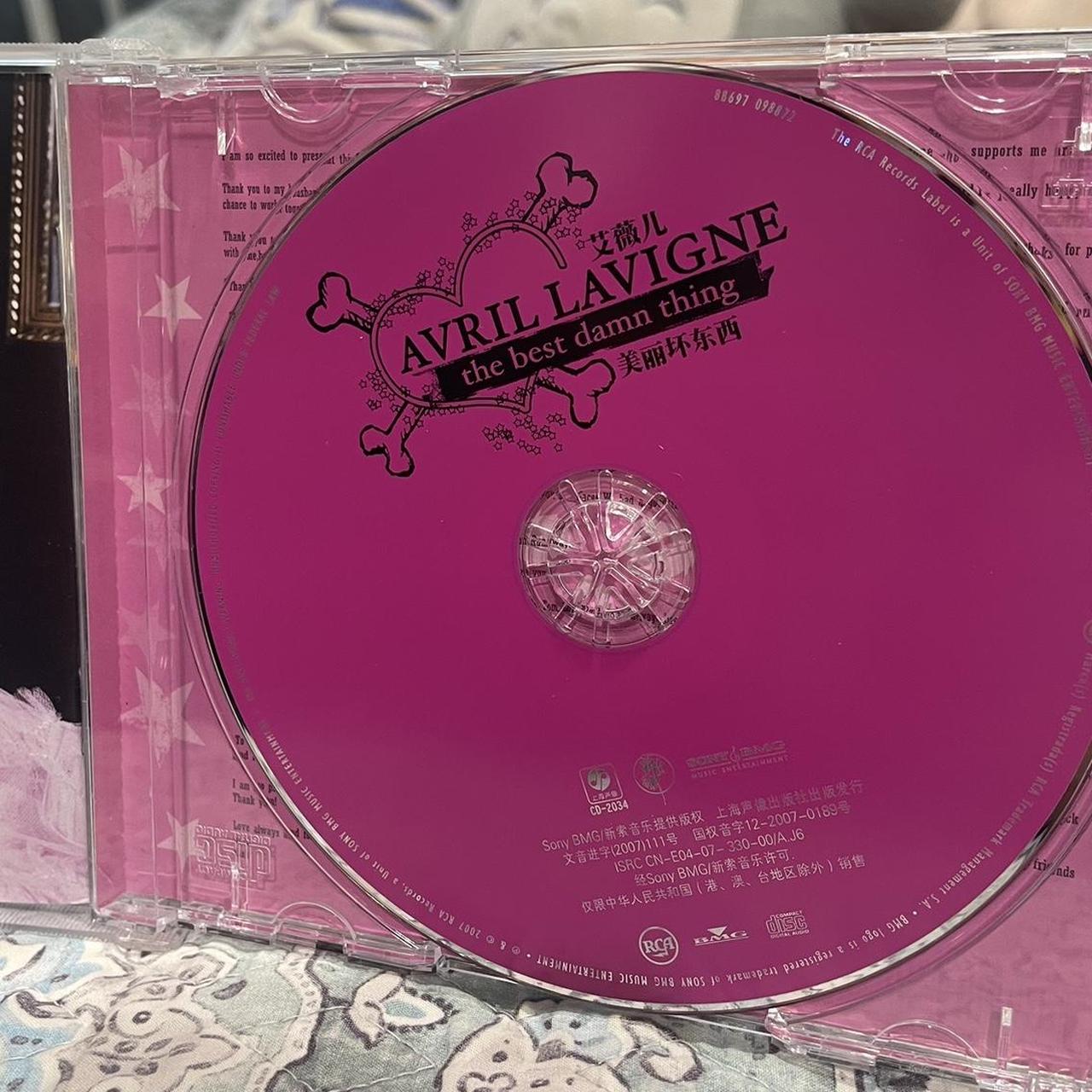 Avril Lavigne ‘The best damn thing’ CD Bought in Japan - Depop