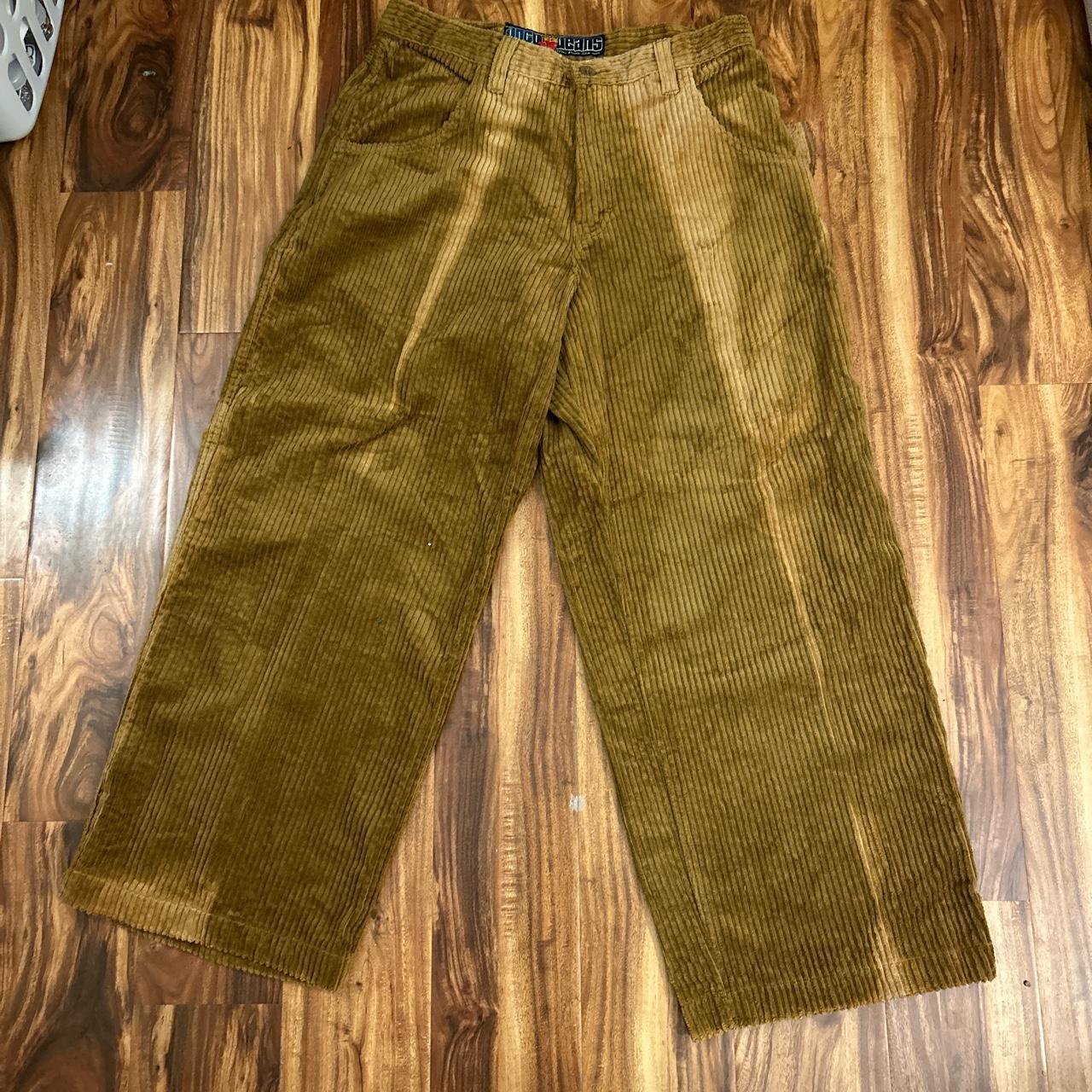Vintage JNCO Corduroy Jeans Baggy Skateboard Pants... - Depop