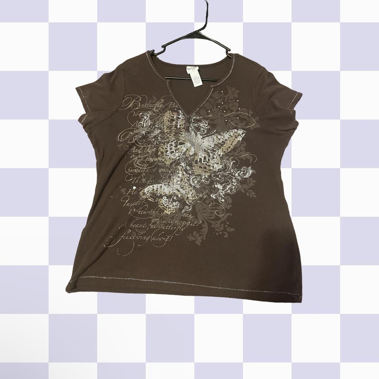 grunge hippy tee size 14/16 #grunge #fairy #y2k - Depop