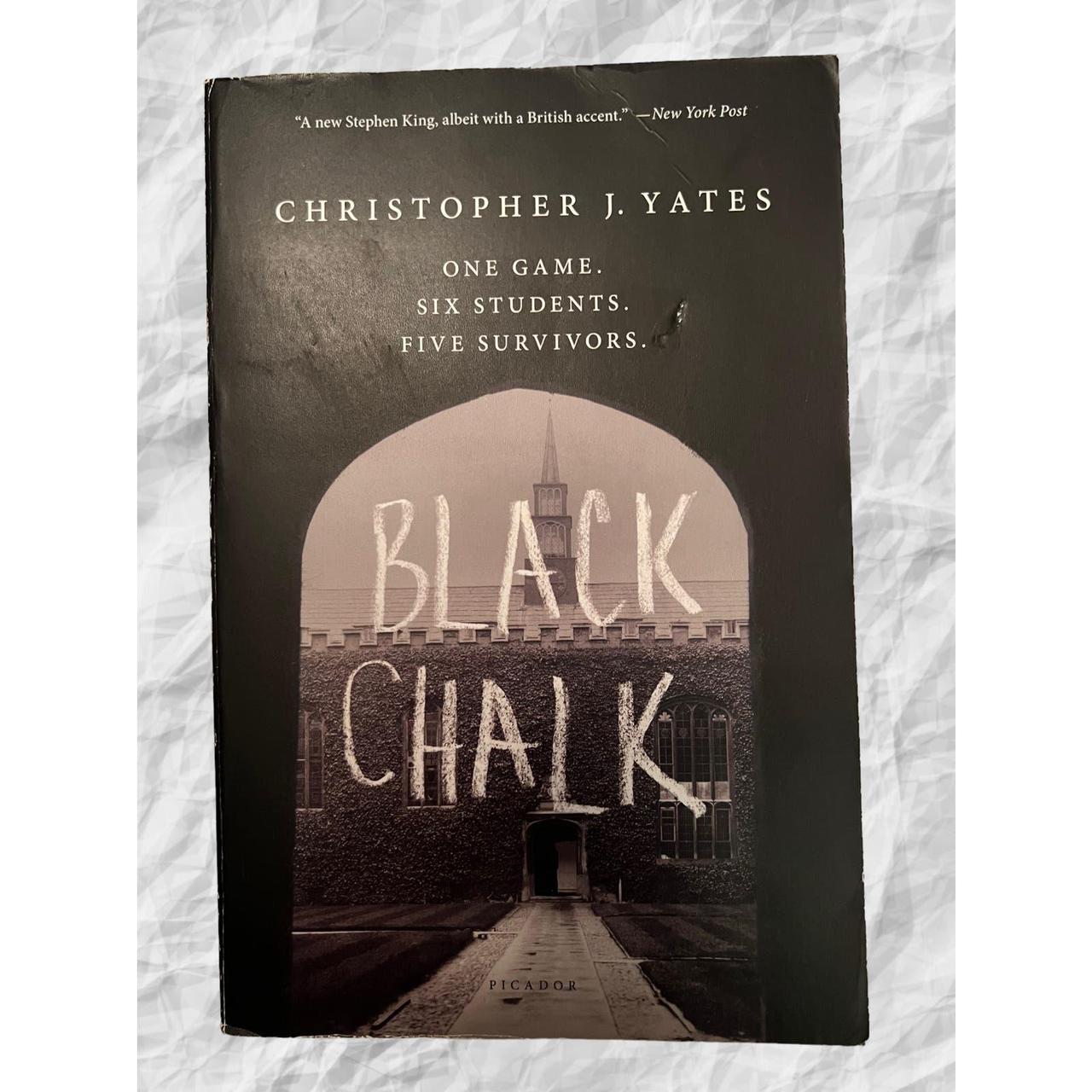 Black Chalk - Book Fair Condition. Small rip on... - Depop