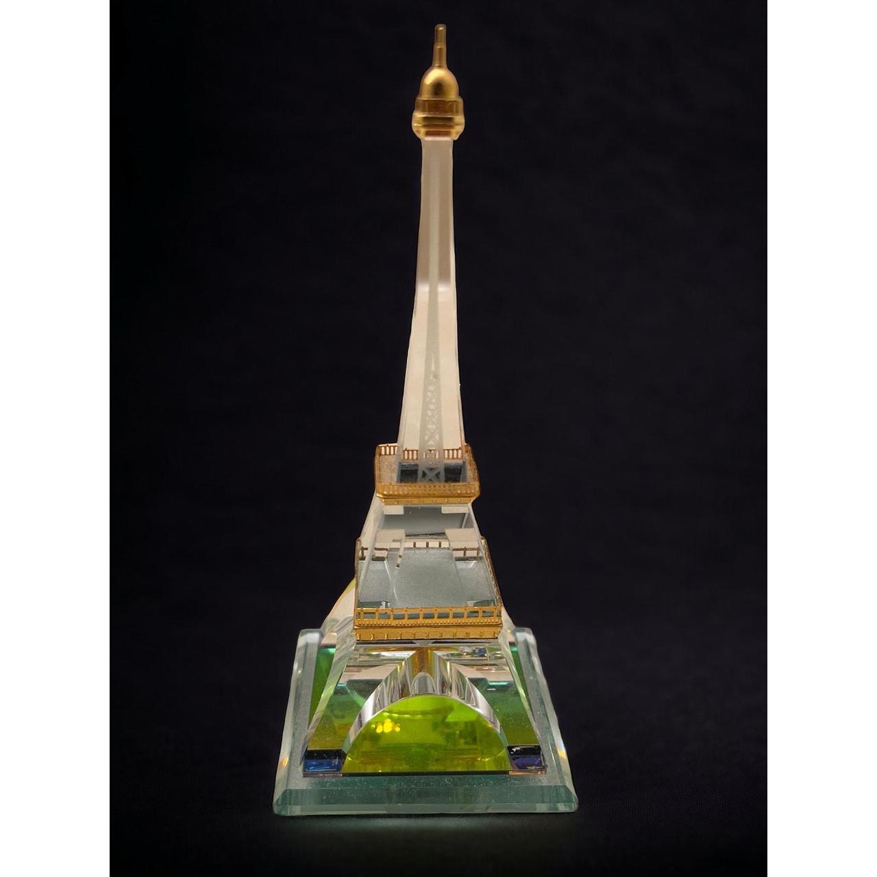Crystal Eiffel Tower Display Statue This item is... | Depop