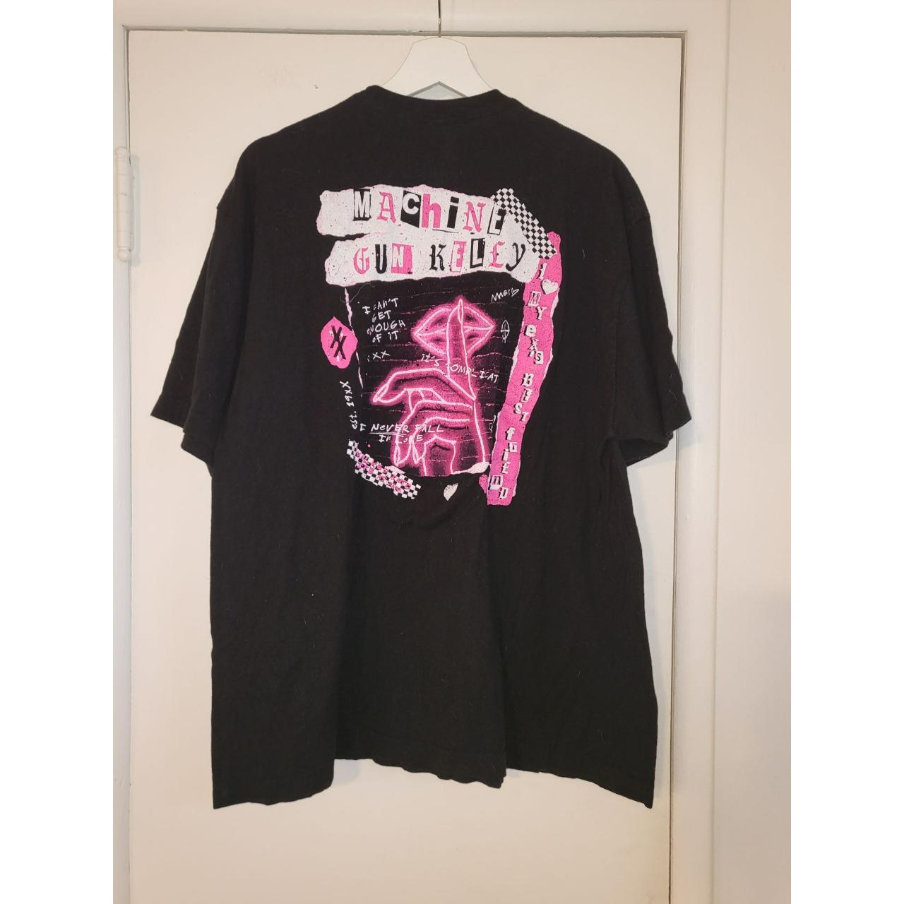 Machine Gun Kelly Shortsleeve Shirt Size 2XL P2P... - Depop
