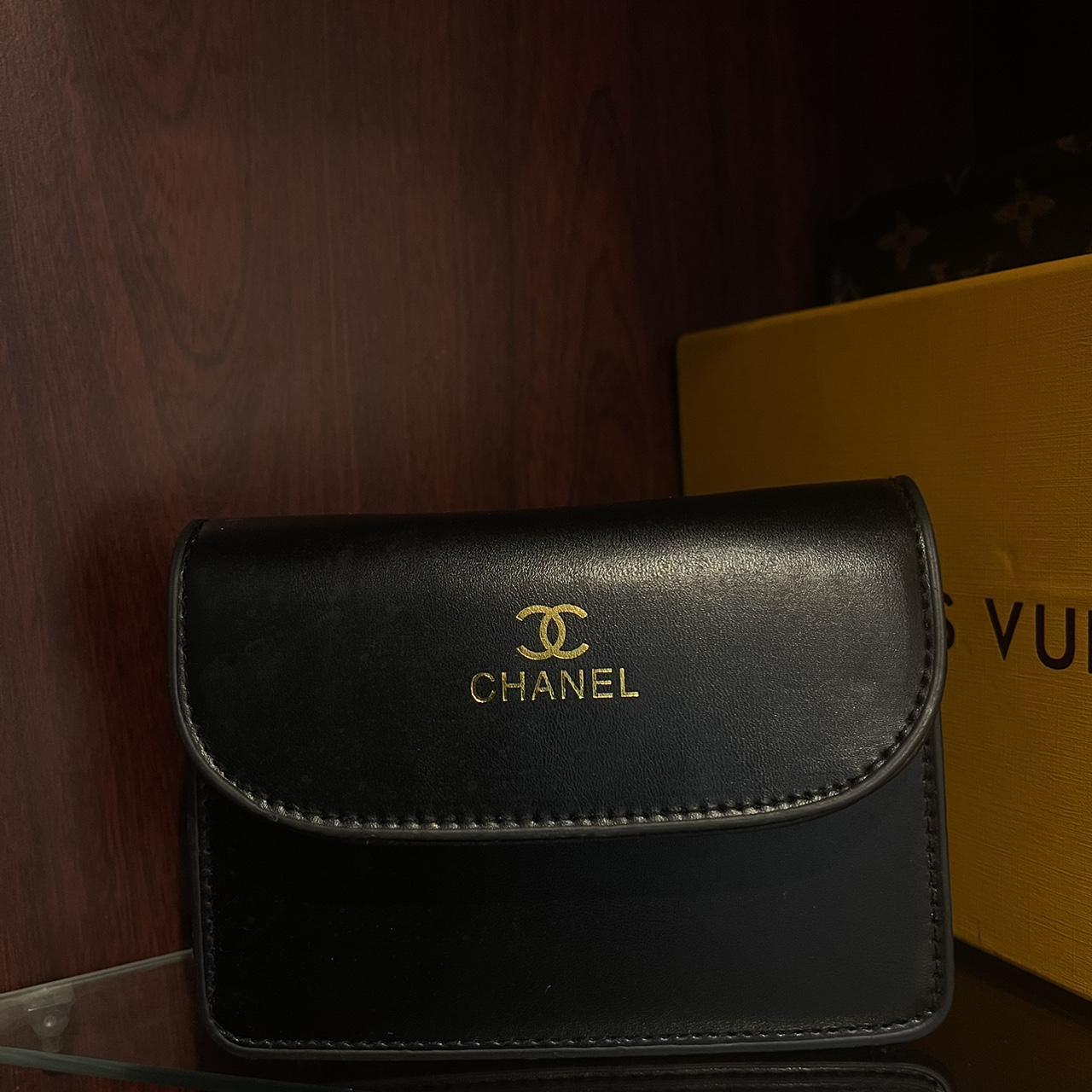 Small Black Chanel Bag - Depop