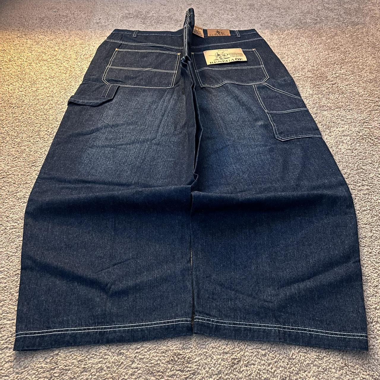 Vintage Southpole Style Renegade Jeans Dark Navy... - Depop