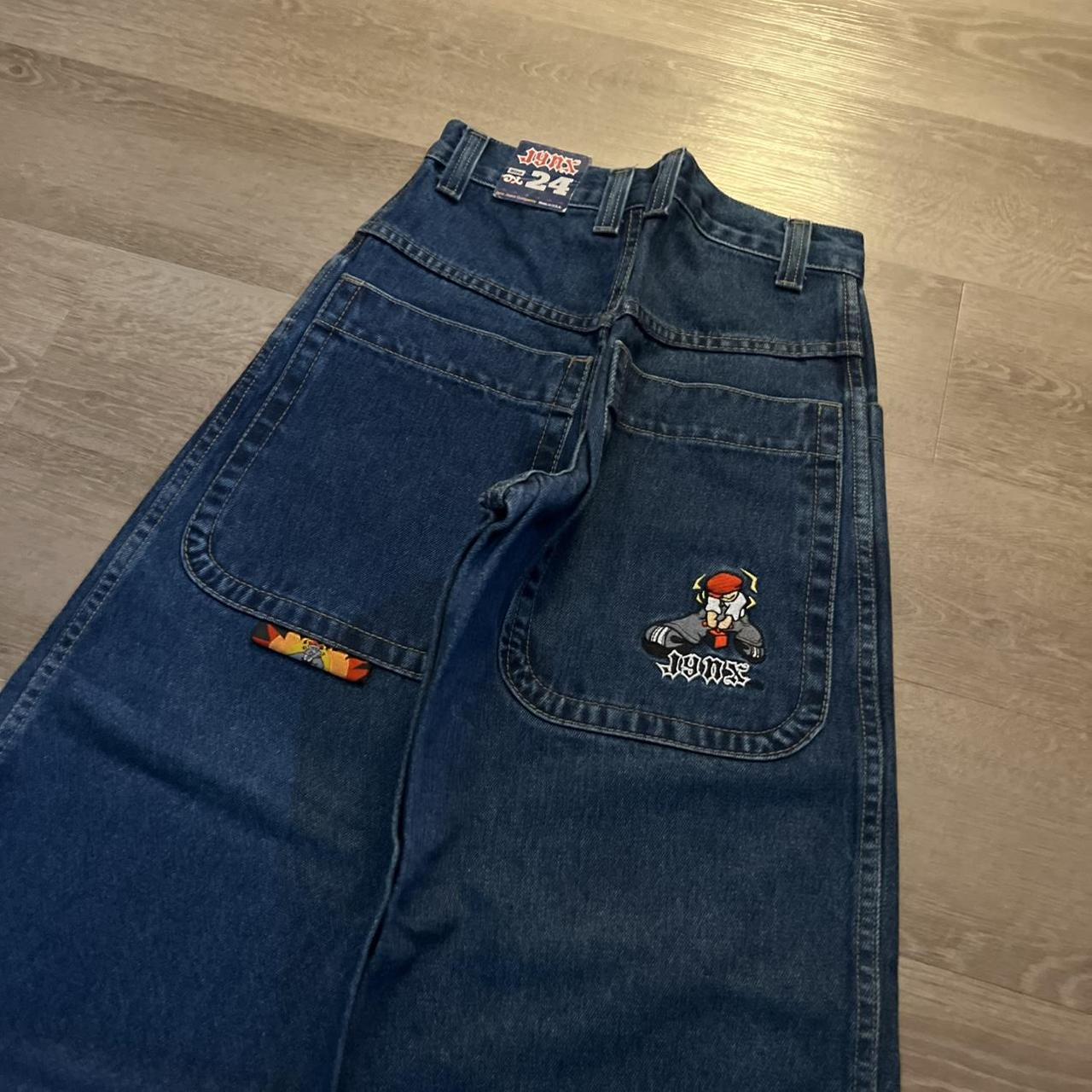 Vintage JNCO Style JYNX Jeans Wide Leg Baggy Fit... | Depop