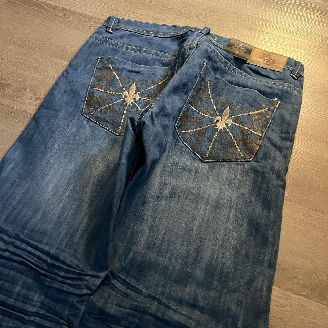 Vintage Southpole Style Epic Hero Jeans Wide Leg... | Depop