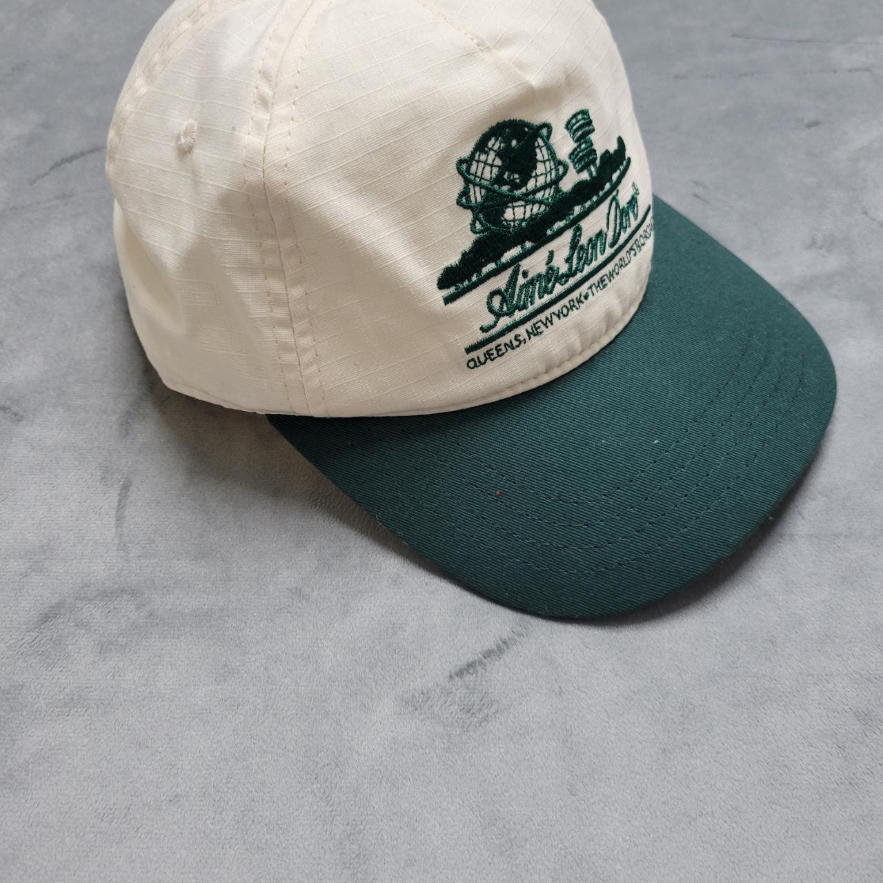Aime Leon Dore Ald Unisphere Cap Cream & Green One... | Depop