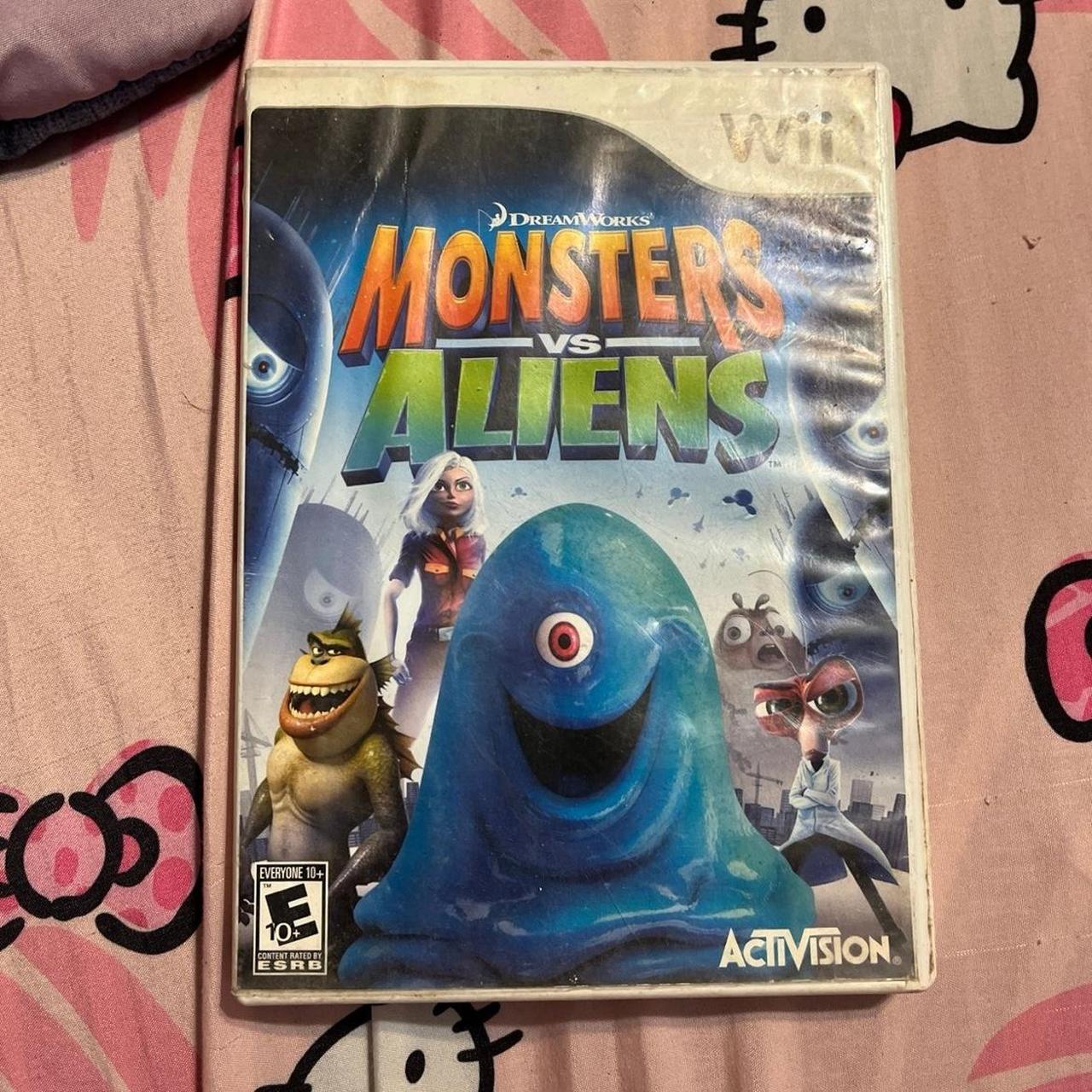 Monsters vs Aliens Nintendo WII game disc is a bit... - Depop