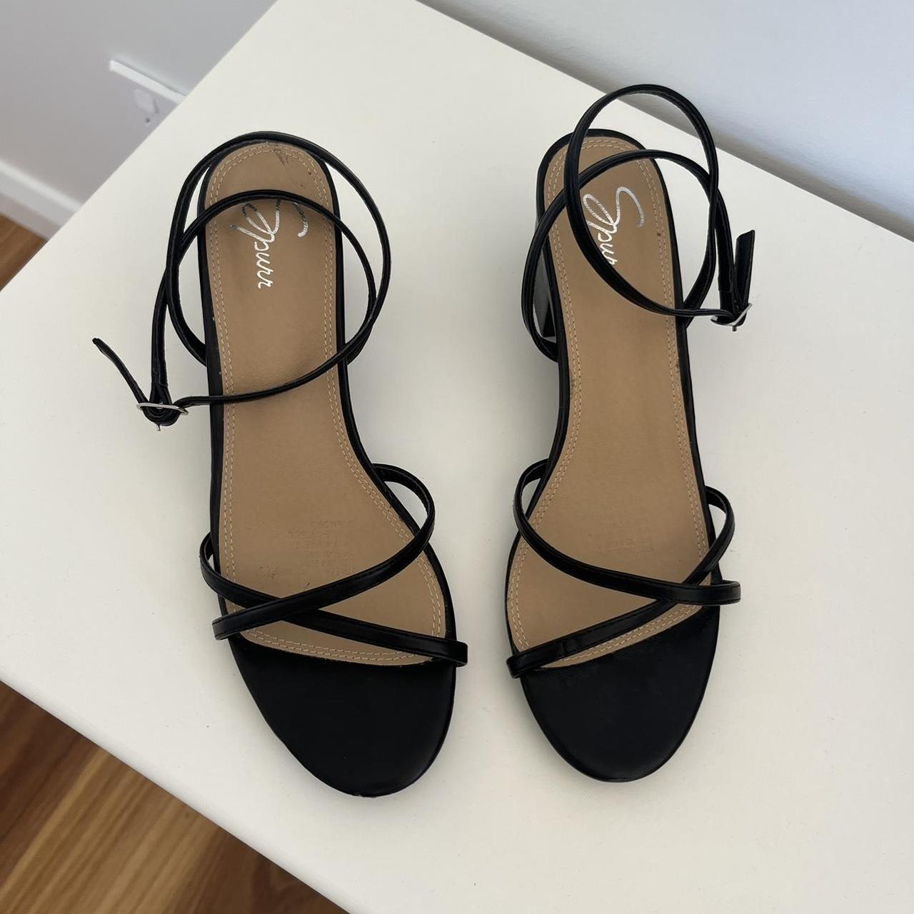 Spurr Low black heels Size 9 Best fit an 8.5 Only... - Depop Spurr Low black heels Size 9 Best fit an 8.5 Only... - Depop