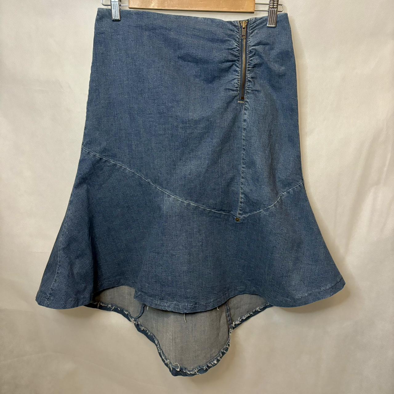 Y2K Vintage Topshop Moto label, stretch denim... - Depop