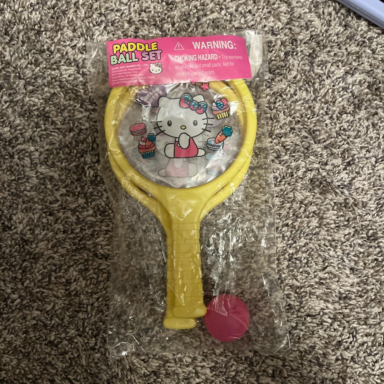 Super cute paddle ball set. #hellokitty #kitty - Depop